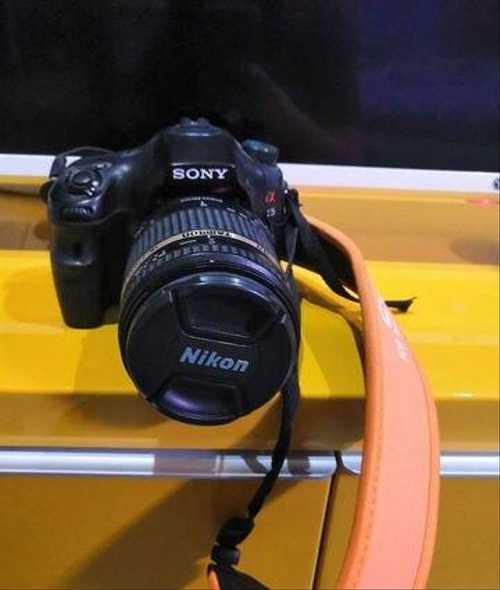 Фотоаппарат Sony Alfa 65 с объективом Tamron 18-27
