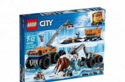 Lego city Передвижная арктическая база 60195 Лего