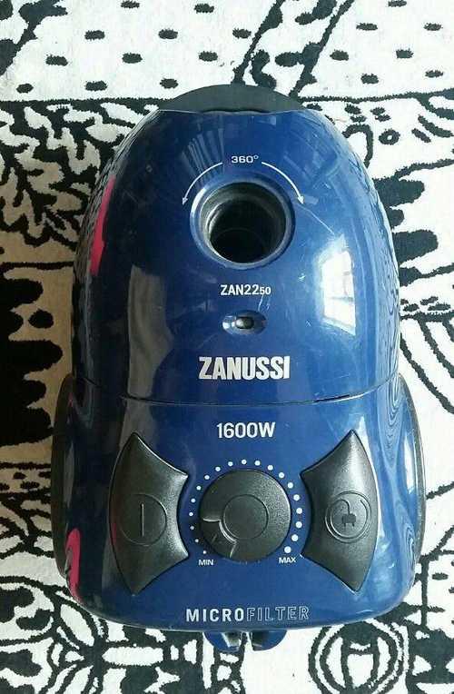 Пылесос zanussi zan2250 1600w