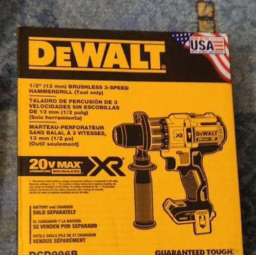 Аккумуляторный безщеточный шуруповерт dewalt Dcd99