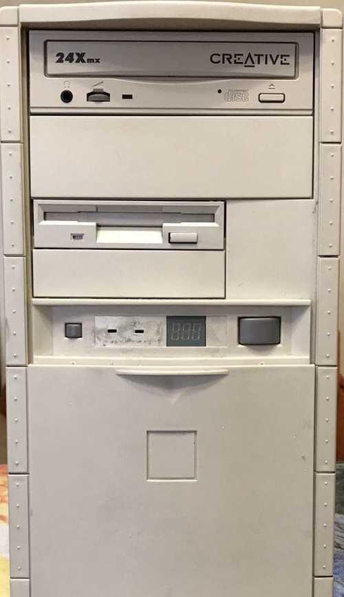 Ретро компьютер Celeron 266 slot1