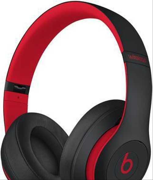 Новые Beats Studio3 Wireless Black/Red оригинал