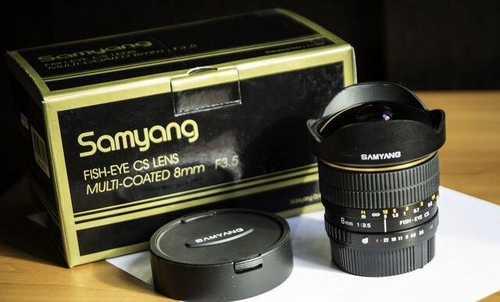 Объектив к фотоаппарату Pentax - Samyang 8mm 1:3.5
