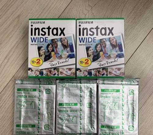 Fujifilm instax wide катриджи