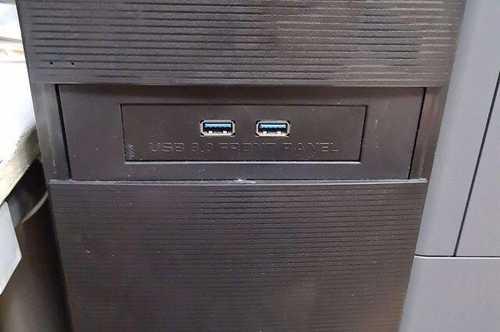 Корпус dexp DC-201M черный + USB 3.0 front panel