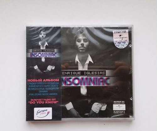 Новый запечатанный cd Enrique Iglesias Insomniac 2
