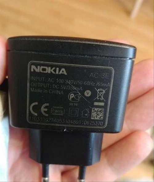 Зарядное устройство Nokia ac-3e