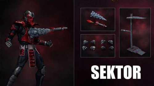 Сектор Sektor фигурка игрушка мортал комбат