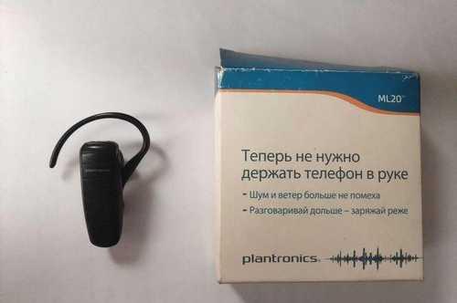 Bluetooth гарнитура plantronics ml 20