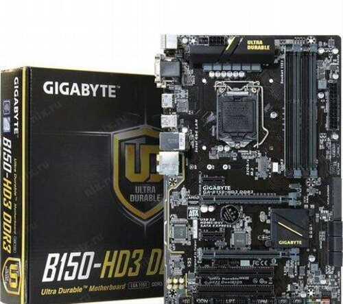 Gigabyte GA-B150-HD3 DDR3 новая