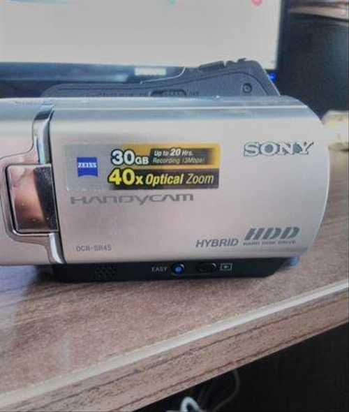 Видео камера sony hybrid HDD DCR-SR45