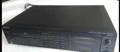 Compact disc cassette deck Sony TXD-RE210 Япония