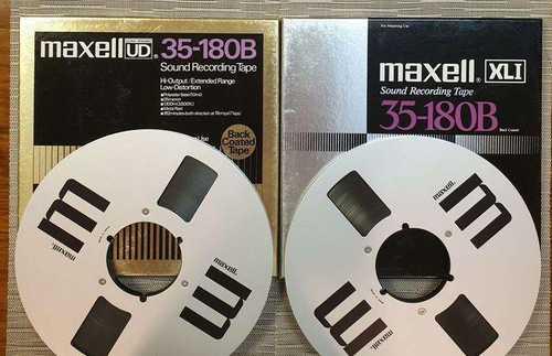 Катушки maxell UD,XL l 35-180 с магнитной лентой