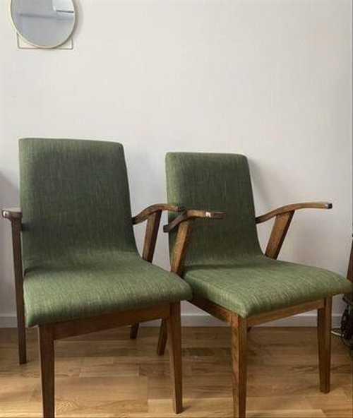 Винтажное кресло (Польша, 60е) - 2 шт