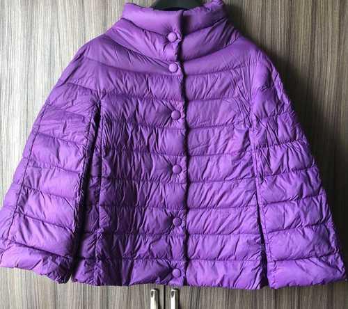 Куртка Armani Collezioni фиолетовая