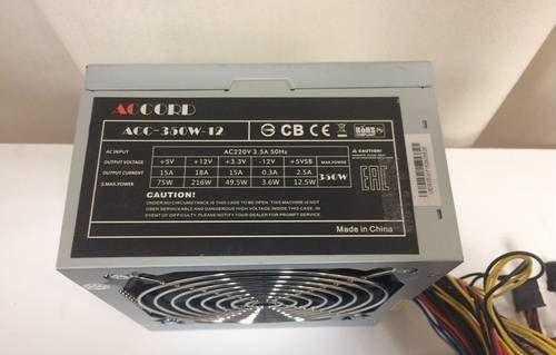 Accord acc 450w. Accord ACC-350w-12. Accord ATX 350w ACC-350w. Accord ACC-350-12 350w. Блок питания Accord ACC-350w-12.