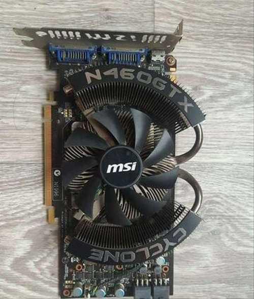 Видеокарта MSI N460GTX cyclone