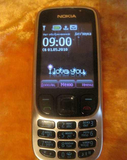 Телефон Nokia 6303 ci с зарядным устройством
