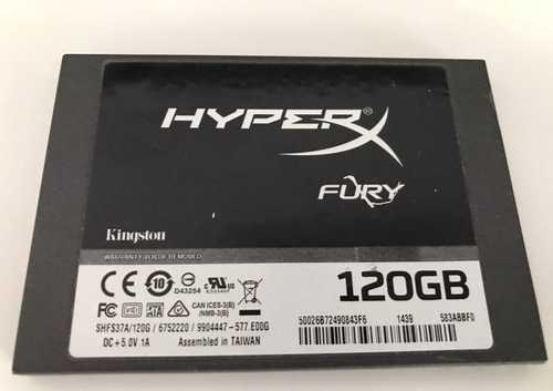 Kingston HyperX fury 120GB SSD