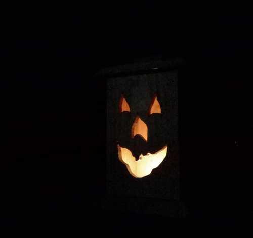 Фонарь садовый halloween