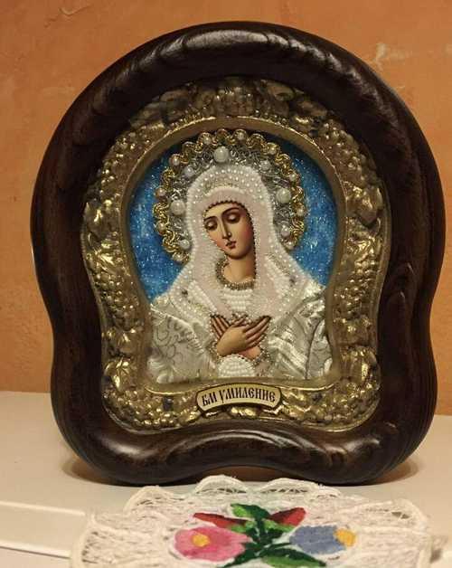 Икона Пресвятая Богородица Умиление Дивеево