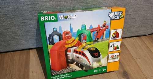 Brio 33873 Smart tech набор с тоннелями(новый)