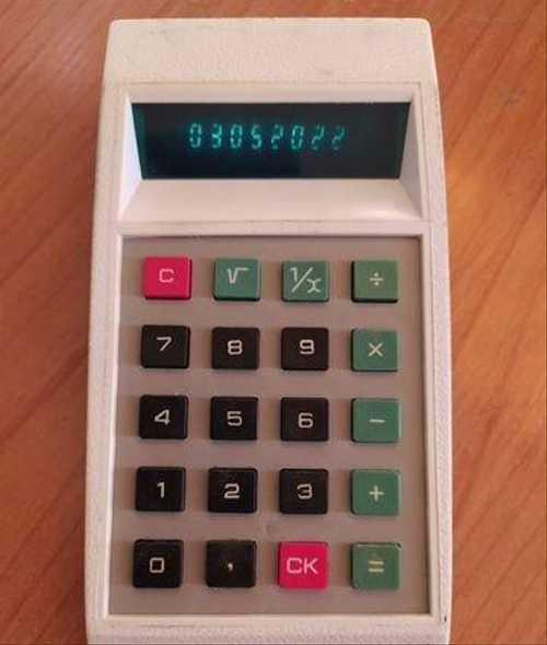 Калькулятор Электроника Б3-14М