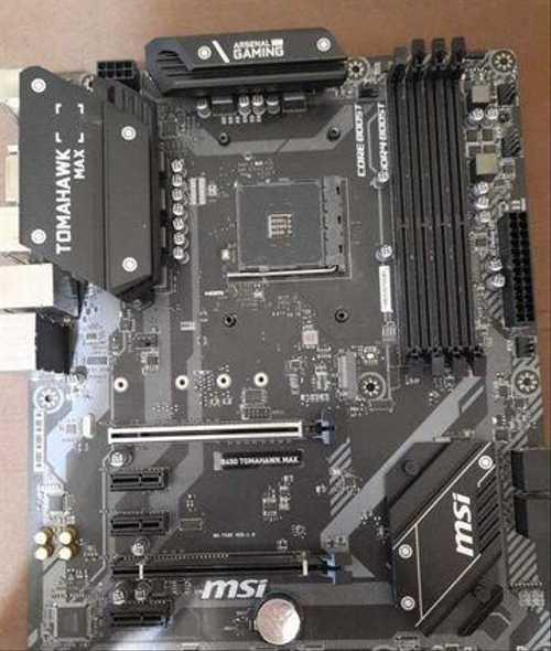 Материнская плата MSI B450 Tomahawk max