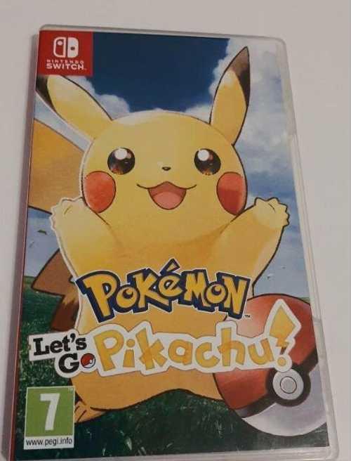 Игра для Nintendo switch Pockemon let's go