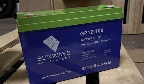  тяговый для ибп AGM sunways 12V 100Ач | Festima.Ru .