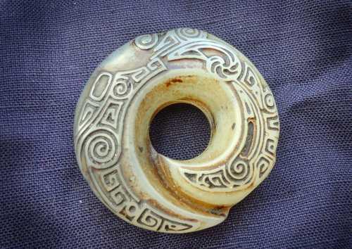 Нефрит. Китай. Спираль. Оригинал