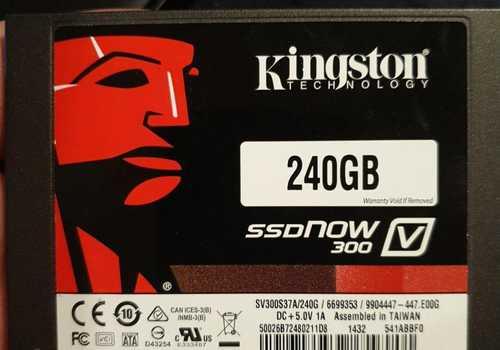 Kingston SSD 240 GB 300V