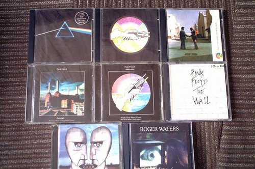 CD Pink Floyd,JethroTull,Camel,Yes,Dire Straits