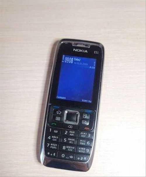 Телефон Nokia E51 в отличном состоянии
