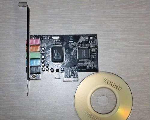 Звуковая карта PCI-E новая