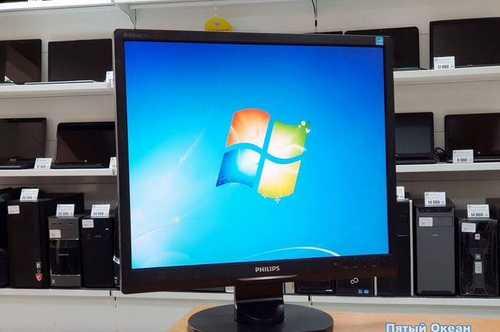 Монитор 19" Philips 19S1SB/62 TN 1280x1024 VGA 5мс