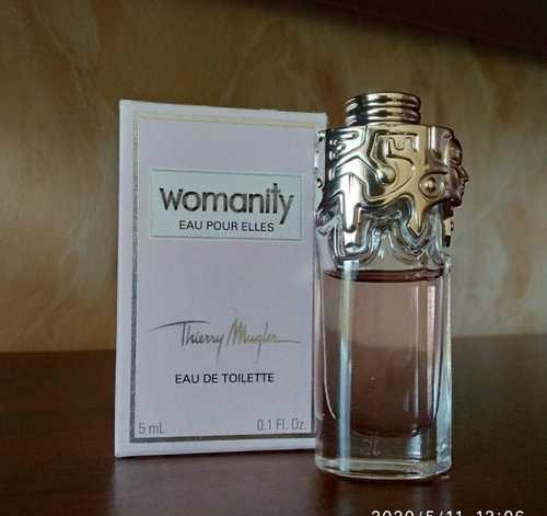 Mugler Womanity Eau pour Elles 5 ml