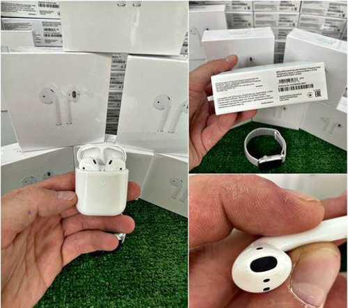 Наушники AirPods 2 + Бесплатная доставка
