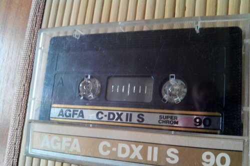 Топовая аудиокассета Agfa C-DX S 90 Super Chrom