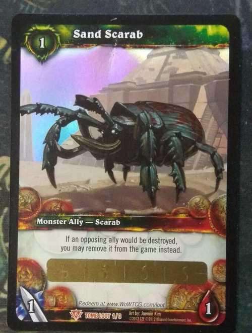 Wow tcg loot - sand scarab