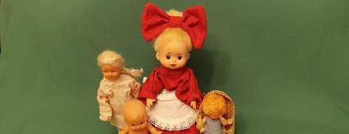 Кукла паричковая СССР, кьюппи, кукла на чайник