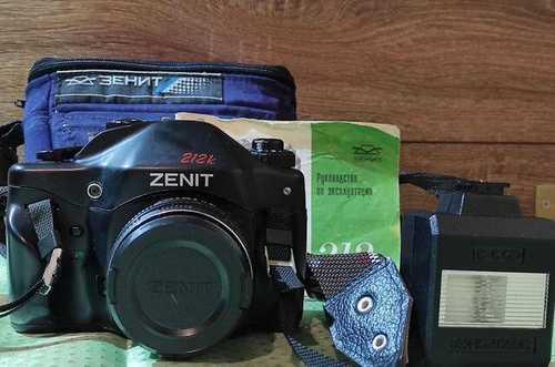 Фотоаппарат Зенит 212-К (фотокамера мс Гелиос -44к