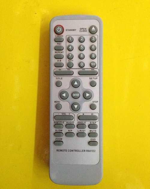 Пульт R601E2 для DVD плеера Elenberg