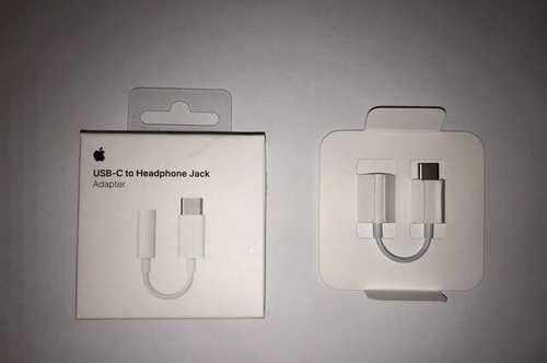 Переходник (адаптер) USB-C Headphone Jack Apple дл