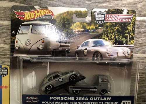Hot wheels team transport porsche 356 outlaw + vol