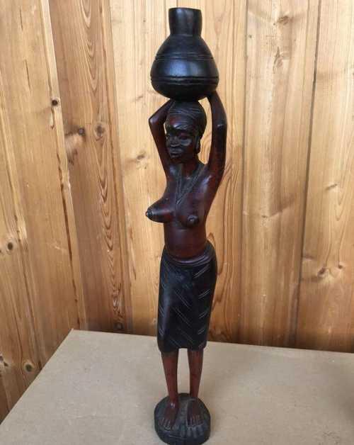 Африканская женщина статуэтка