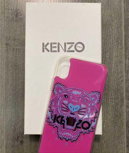 Чехол Kenzo оригинал новый iPhone X/XS