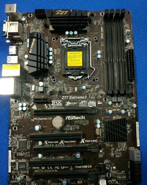 AsRock Z77 Extreme 3 lga1155