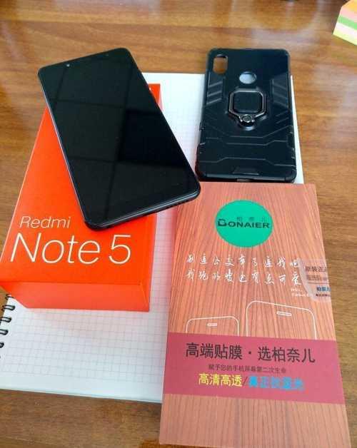 Xiaomi Redmi Note 5 черный - 4/64Gb