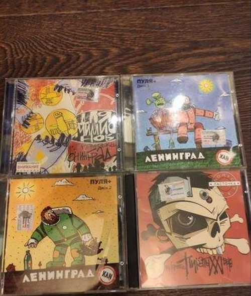Лот из 4 CD Ленинграда